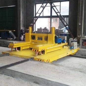 China 0 - 20m / Min Electric Transfer Cart , Flabted Transfer Car ISO Certification for sale