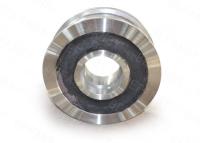 China Steel Tracks Rail Cart Wheels , 500mm 1 - 300 Tons Double Flange Crane Wheels for sale