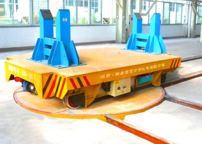 China Automated Powered Turntable Heavy Duty Material Handling Carts For Factory Storage for sale