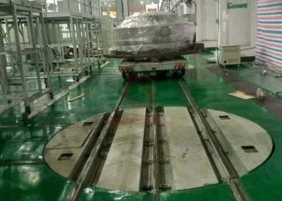 China Durable Material Handling Turntable , Large Bearing Automated Heavy Duty Rotating Platform for sale