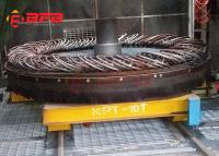 China Long Distance Electric Transfer Cart , Towed Electric Transfer Cart With Emergency Stop for sale