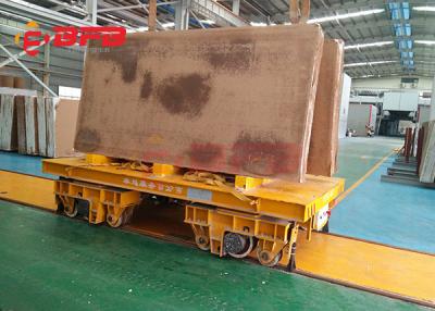 China Kpd-60 Tons Motorized / Electric Transfer Trolley For Working Line 0-20m/Min Speed for sale