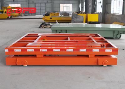 China 8 Ton Load Transfer Cart With Scissor Lift Mounted On Rails for sale
