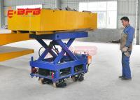 China 20m/Min 3 Ton Hydraulic Lifting Rail Transfer Cart for sale