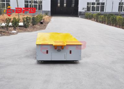 China 5 Ton Trackless Transfer Cart For Workshop Material Transportation for sale