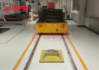 China Omnidirectional 15t Battery Transfer Cart For Transporting Aluminum Product for sale