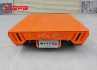 China 20m/Min Q235 Mould Flatbed Trailer Rail Transfer Cart for sale