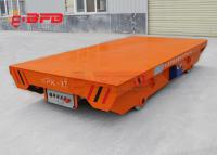 China Warehouse Track Self Loading Motorized Transfer Trolley for sale