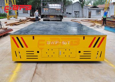China Workshop 10t Die Transfer Trolley , Electric Transfer Cart for sale