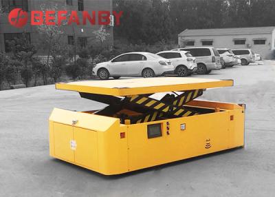 China Q235 AGV Automatic Guided Vehicle Directional Trackless Transfer Cart for sale