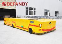 China RGV Automatic Guided Vehicle Lithium Battery Power Rail Cart 5 Tons for sale