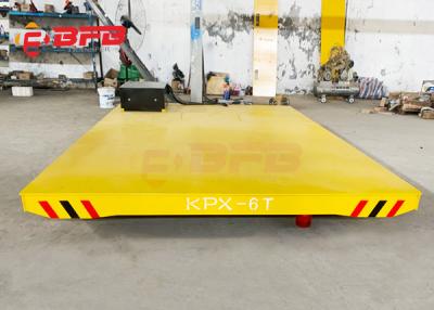 China Remote Control Workshop 45mt Battery Transfer Cart Die Mold Loading On Rail Track for sale