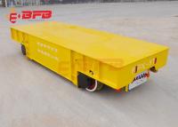 China 25T Steel Platform Rail Battery Operated Cart Remote Control for sale