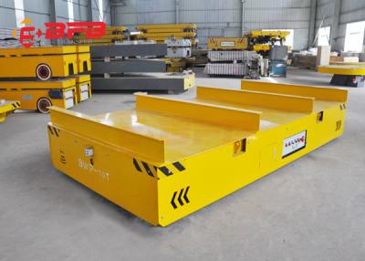 China Battery Driven 15T Workshop Trackless Transfer Cart Intelligent Charging for sale