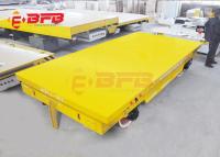 China SGS 16 Ton Cable Drum Motorised Rail Trolley For Steel Plant for sale