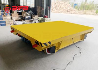 China Cable Power 20m/Min Railway Electric Transfer Cart 2 Ton for sale