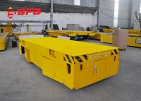 China Radio Control Battery Powered Motorized Rail Cart 5t 20m/Min for sale