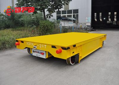 China Steel Plant Rail Moving Battery Transfer Cart Remote Control for sale