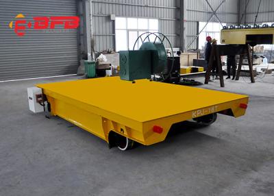 China Cable Reels Motorized Transfer Trolley 500T Load For Plant Handling for sale