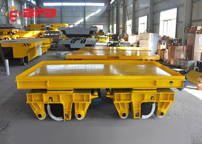 China Q235 Cable Powered Railway Track Trolley For Slab Handling 20m/Min for sale