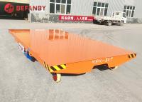China 10mt Hand Pendant Motorized Transfer Trolley For Concrete Element Transfer for sale
