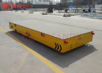 China Motor Warehouse Trackless Transfer Cart 20 Ton For Pipe Industry for sale