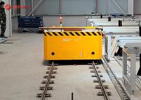 China Automated Heavy Duty Factory Rail Trolley Transport Goods for sale