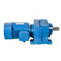 China R97 Series High Load Helical Gear Motor Reducer with HT250 High-Strength Cast Iron and 20CrMo Alloy Steel for sale