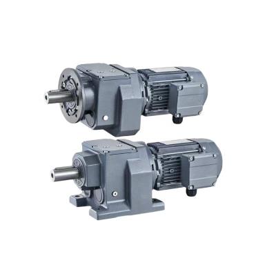 China R37 Type Helical Gear Reducer with 45# Steel Gear for Sewing Machine 0.05-809rpm Output Speed and 1400 Input Speed for sale