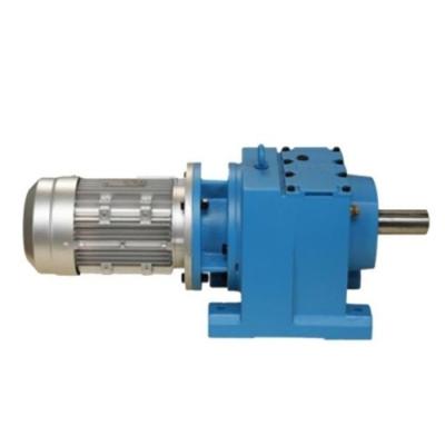 China R47 Inline Helical Gearbox Gear Units with High Output Torque 1800N.m for Industrial Machinery with 12 Months Warranty and Single or Three-Phase Options for sale