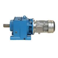China R87 Series Inline Two Stage Helical Gearmotor with Output Torque up to 1800N.m and Input Speed 1400 for sale