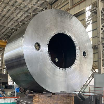 China Cast Iron High Security Dryer Cylinder for Papermaking with Ra 0.1-0.4 Roughness and 500-1200m/min Speed for sale