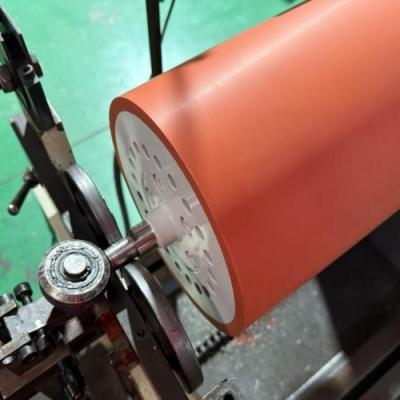 China High Speed Slitter Press Roller with 60-90 Shore A Hardness and 5-10mm Rubber Thickness for Precision Slitting for sale