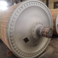 China High Precision Dryer Cylinder with Cylindricity 0.001~0.003mm/m Roundness 0.001~0.003mm and Surface Roughness Ra 0.1μm for Paper Making Machine for sale
