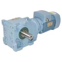 China K127 Helical Bevel Reducer with HT250 High-Strength Cast Iron and 20CrMo Alloy Steel for K37-K187 Model Range for sale