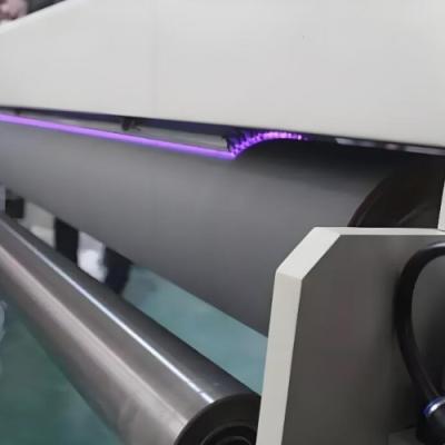 China Thousand-volt High-voltage Corona Treatment Roller with 70-75 Shore A Hardness and 4mm Silicone Thickness for Increased Film Roughness for sale