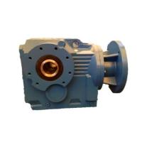 China Customizable KF57 Flange Mounted Helical Bevel Gear Reducer with Precision Ground Gears and Wide Gear Ratio Range for sale