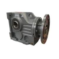 China KF67 Model Solid Shaft Right Angle Speed Reducer Helical Bevel Gearmotor for Industrial Machinery for sale