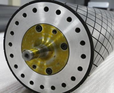 China Lightweight High Stiffness Corrosion Resistant Carbon Fiber Roller for Plastic Film Manufacturing for sale
