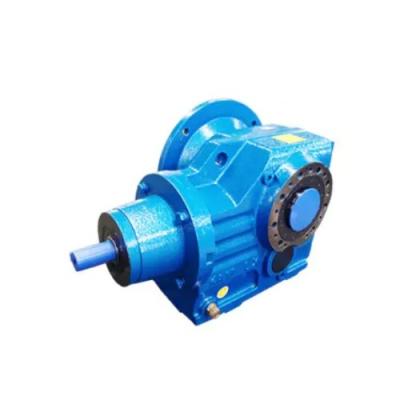 China KF157 Double Flange Mounted Helical Bevel Gearmotor with HT250 High-Strength Cast Iron and 20CrMo Alloy Steel for Maximum Torque 18,000 N*m for sale