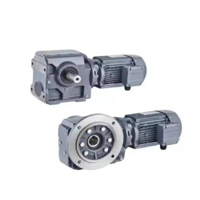 China Flange Mounted S Series Helical Worm Gearmotor SAF37-SAF97 with 90-4000 N*m Torque and 6.8-286.4 Gear Ratio for Industrial Applications for sale