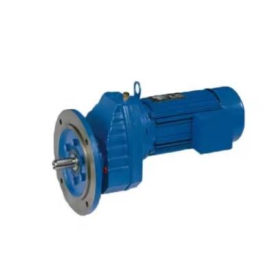 China R Series Gearmotor RX57~RX107 Single Stage Helical Gear Reducer with 70~830 N*m Torque and 1.3~6.63 Gear Ratio for sale