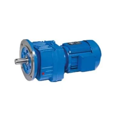 China Inline Helical Geared Motor R Series Gearmotor for Industrial Machinery with Customized Options for sale