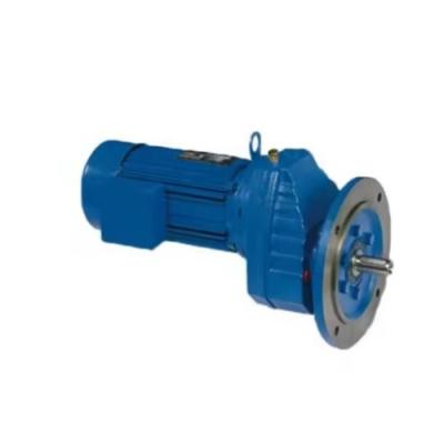 China R27 Series Helical Worm Gear Reducer with 7.5kw Motor for Industrial Machinery and Medium to Heavy-Duty Applications for sale