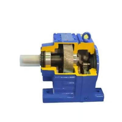 China R137 Series Helical Gear Motor Reducer with 70~830 N*m Torque and 1.3~6.63 Gear Ratio for Industrial Machinery for sale