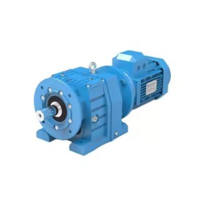 China R127 Model Coaxial Helical Gear Speed Reducer with Solid Shaft for High Torque Industrial Machinery up to 160 kW for sale