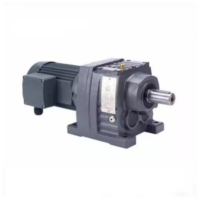 China R147 Series Inline Hard Tooth Helical Gear Reducer with Power Ratings up to 250 kW and Gear Accuracy Grades 6 to 4 for Industrial Machinery for sale