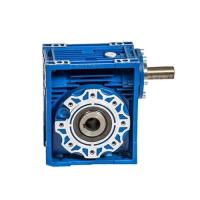 China Powerful Aluminum Housing RV Series Worm Gearbox with High Output Torque and Quiet Operation for Elevators for sale