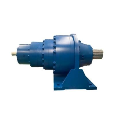 China Foot Mounted Inline Planetary Gearbox With Motor - 2 Stage & 3 Stage High Torque Gear Reducer for Industrial Machinery for sale