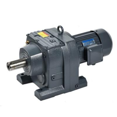 China R Series 50:1 Ratio Helical Gear Speed Reducer with 45# Steel Gear for Precise Speed Control in Industrial Machinery for sale